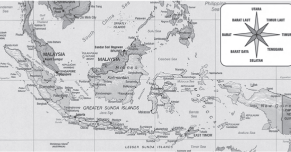 Peta, Atlas, dan Globe