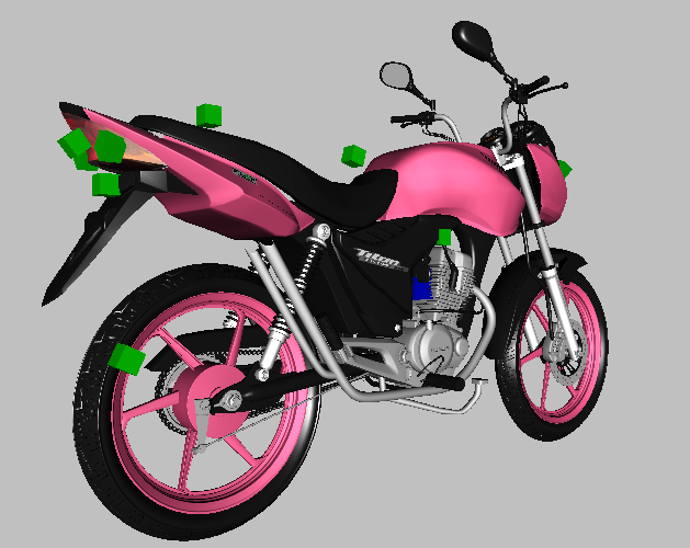 GTA SA | CG MIX 150 ROSA - ...::: LJR3DMODS