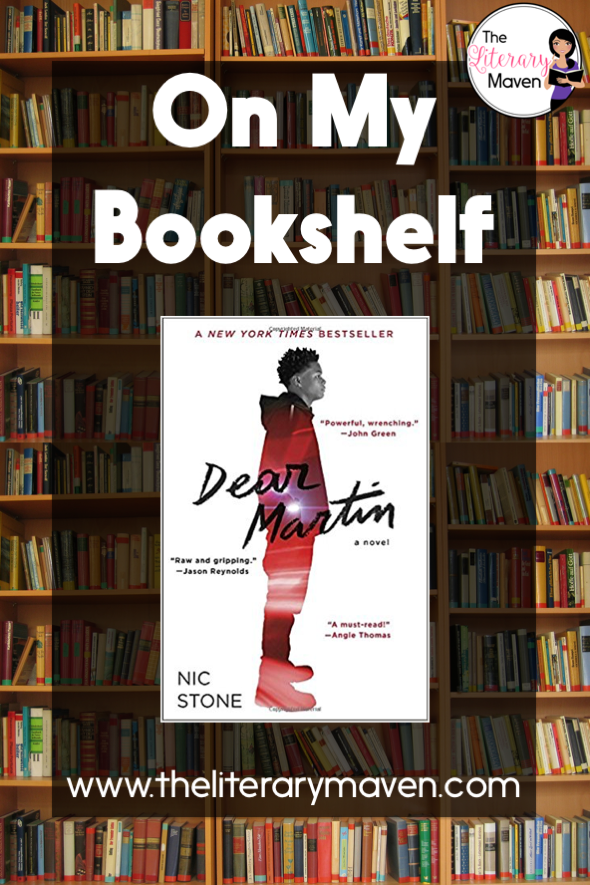 On My Bookshelf: Dear Martin by Nic Stone - The Literary Maven