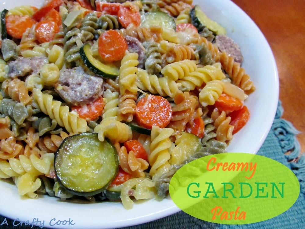A Crafty Cook: Creamy Garden Pasta