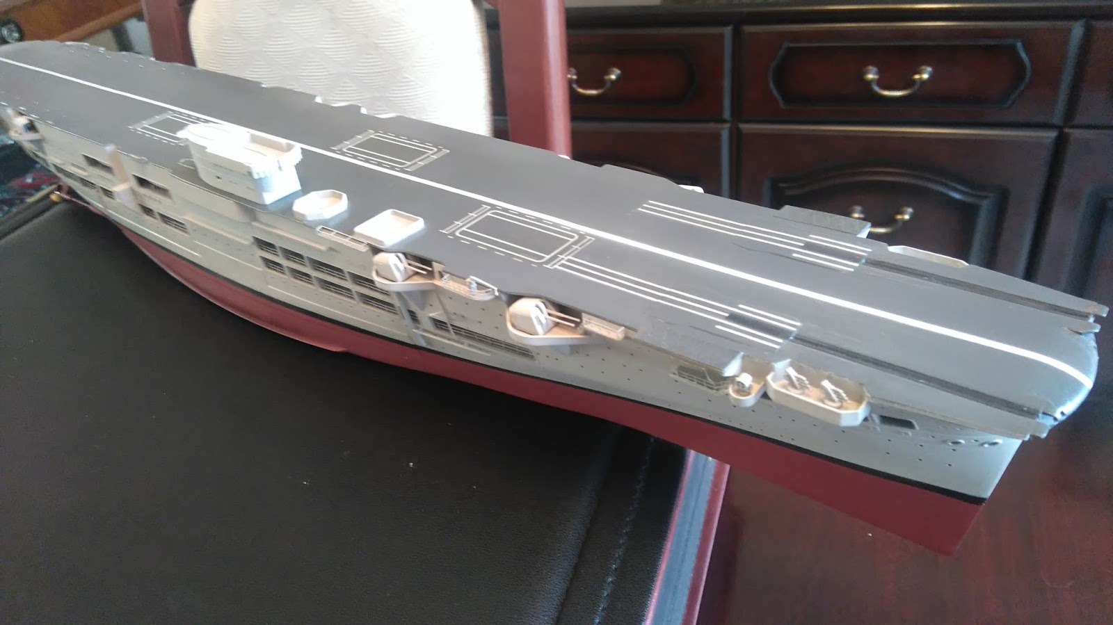 . The Hinckley Shipyard: Project Ark Royal - a 4 month step by step ...