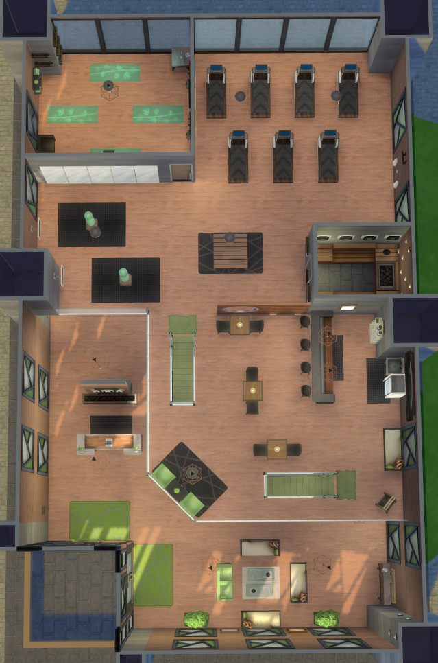 Athsndwords Sims 4 Designs: Take the Journey Gym