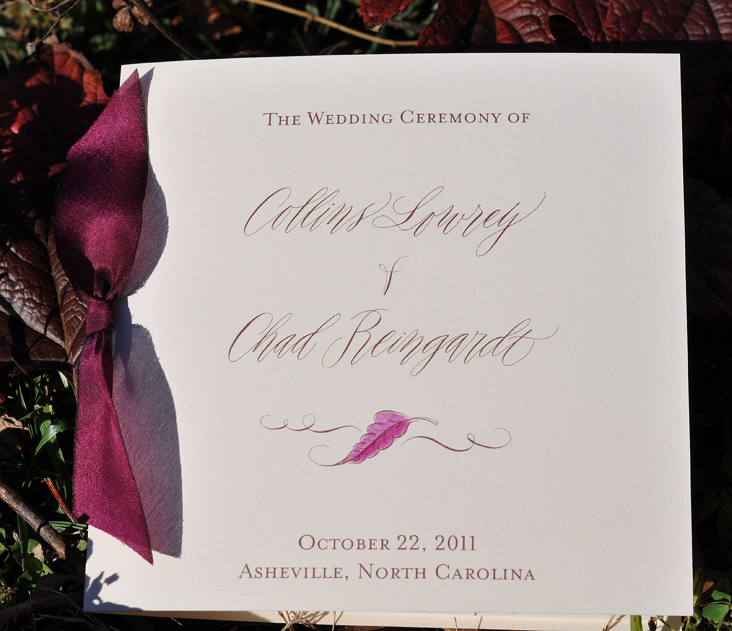 The Ginger Parasol: Invitation Suites ~ Lowrey