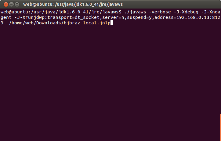 Debugando Um Arquivo Jnlp Java Web Start