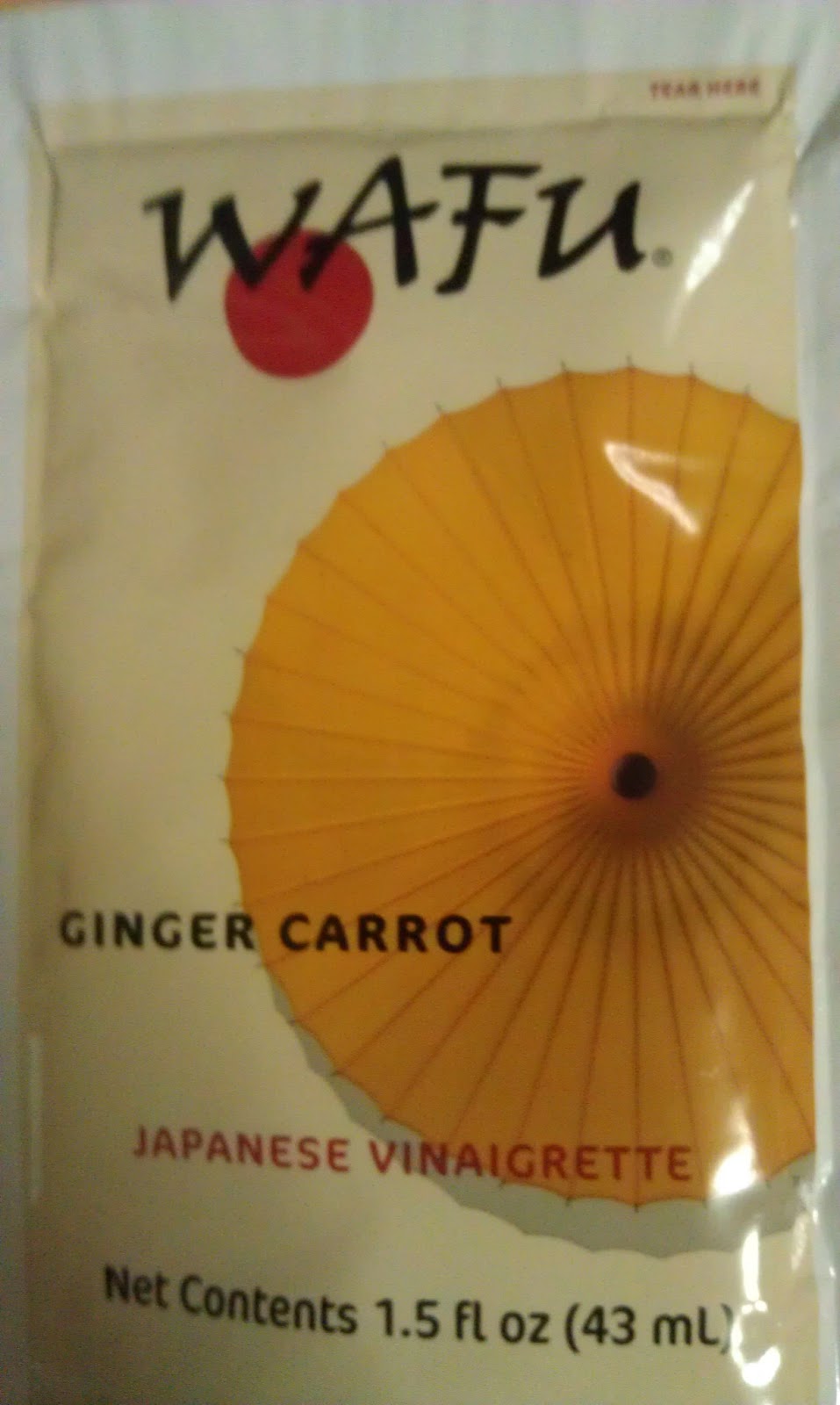 Barefoot and Loving It: Wafu Ginger Carrot Dressing Review