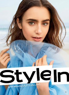 Dreaming of Dior: "Miss Lily" Lily Collins for InStyle US March 2017