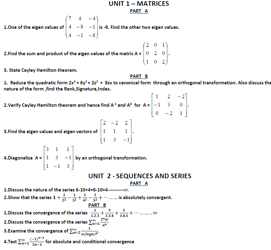 MA6151 Mathematics-I Nov Dec 2016 Important Questions - University ...