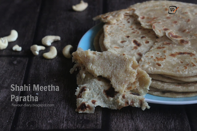 Flavour Diary: Shahi Meetha Paratha | How to make Shahi Paratha Recipe ...