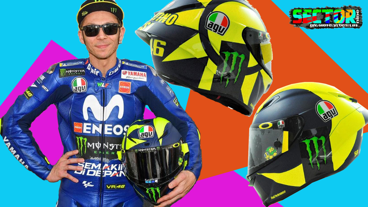 Helm Baru AGV GP-R 2018 Valentino Rossi di MotoGP Qatar