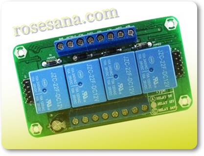 2R Hardware & Electronics: Quad Relay Board