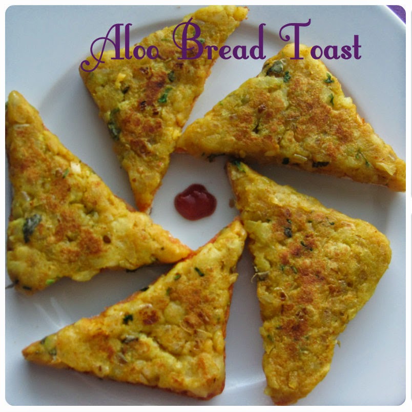 Mom's Goodies: Aloo Bread Toast