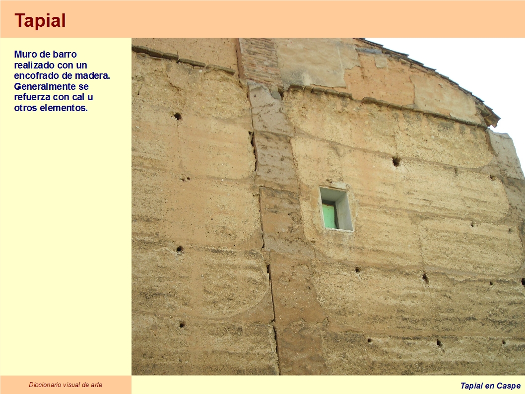 Diccionario Visual de Arte: Tapial - Termas
