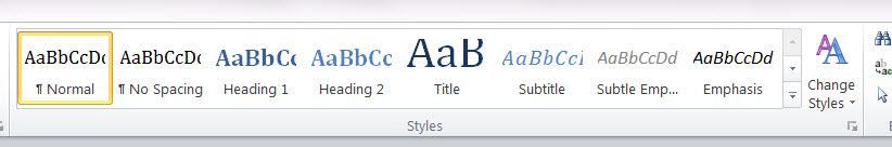 100 Amazing Computer Tips: Tip #88 - Word Styles