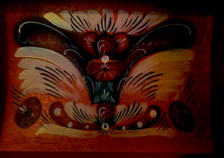 Swedish Dala Paintings: Swedish kurbits paintings