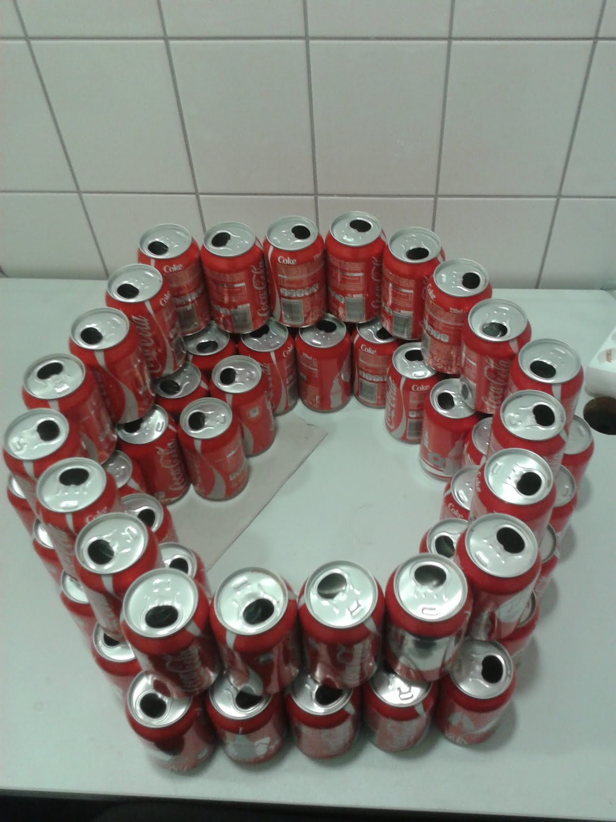 Oh look! A soda can Christmas tree