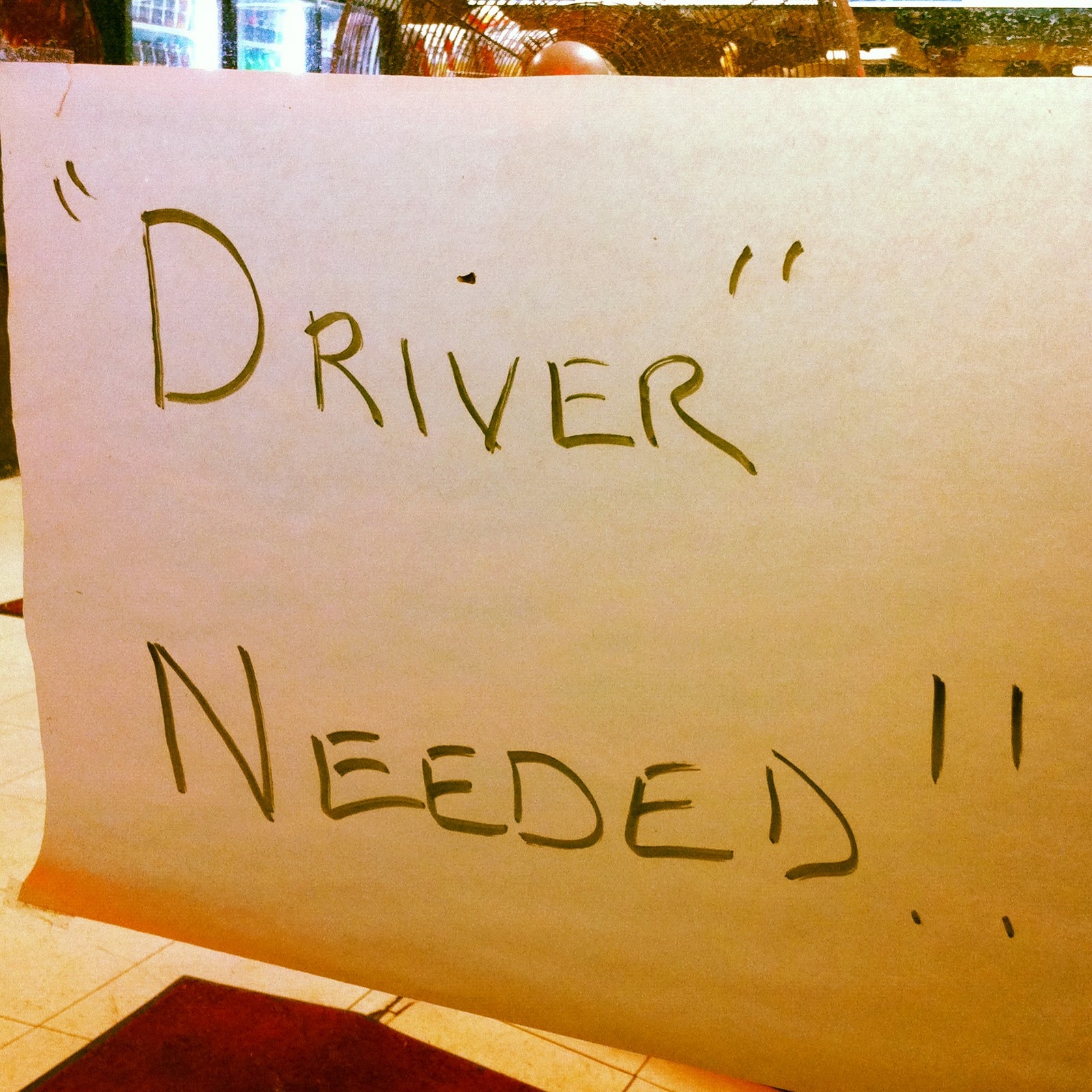 The “Blog” of “Unnecessary” Quotation Marks: "Driver" needed