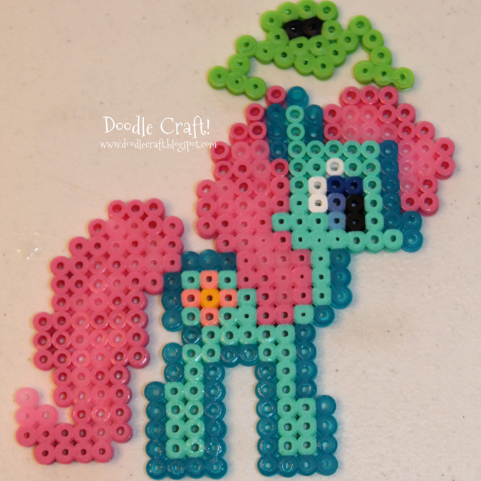 My Little Pony Perler Bead Art!