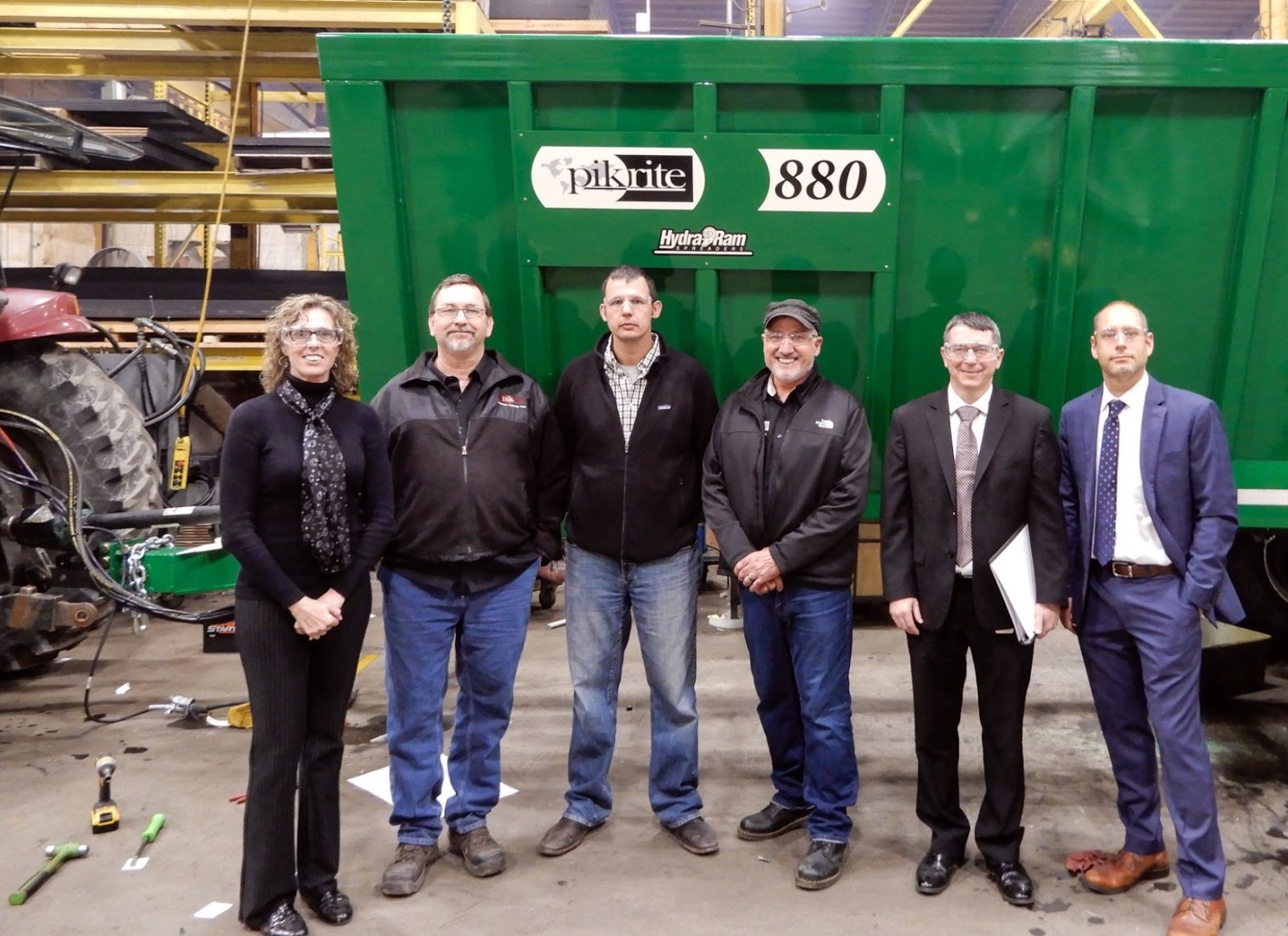 PA Environment Digest Blog: DEP Secretary Visits Pik Rite, Inc. In ...