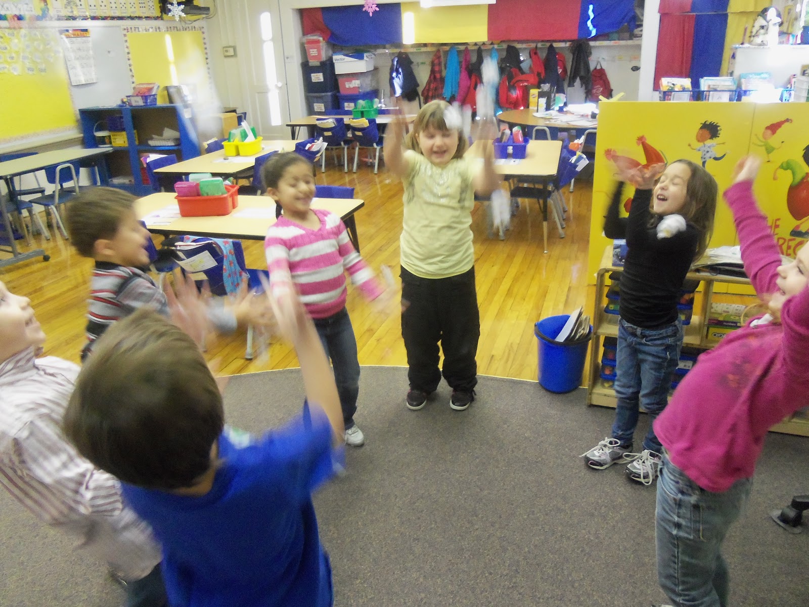 The Eagle's Nest: A snowball fight!....in the classroom?