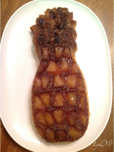 Pineapple Right Side Up Cake... Psych!