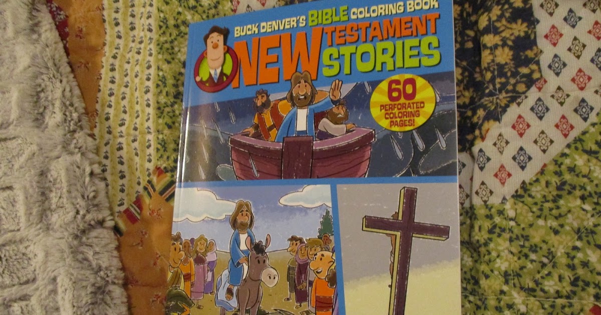 Missy's Product Reviews : Buck Denver’s Bible Coloring Book New ...