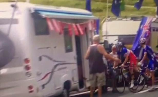 the other paper: Tour de France cyclist uses fan's camper for bathroom ...
