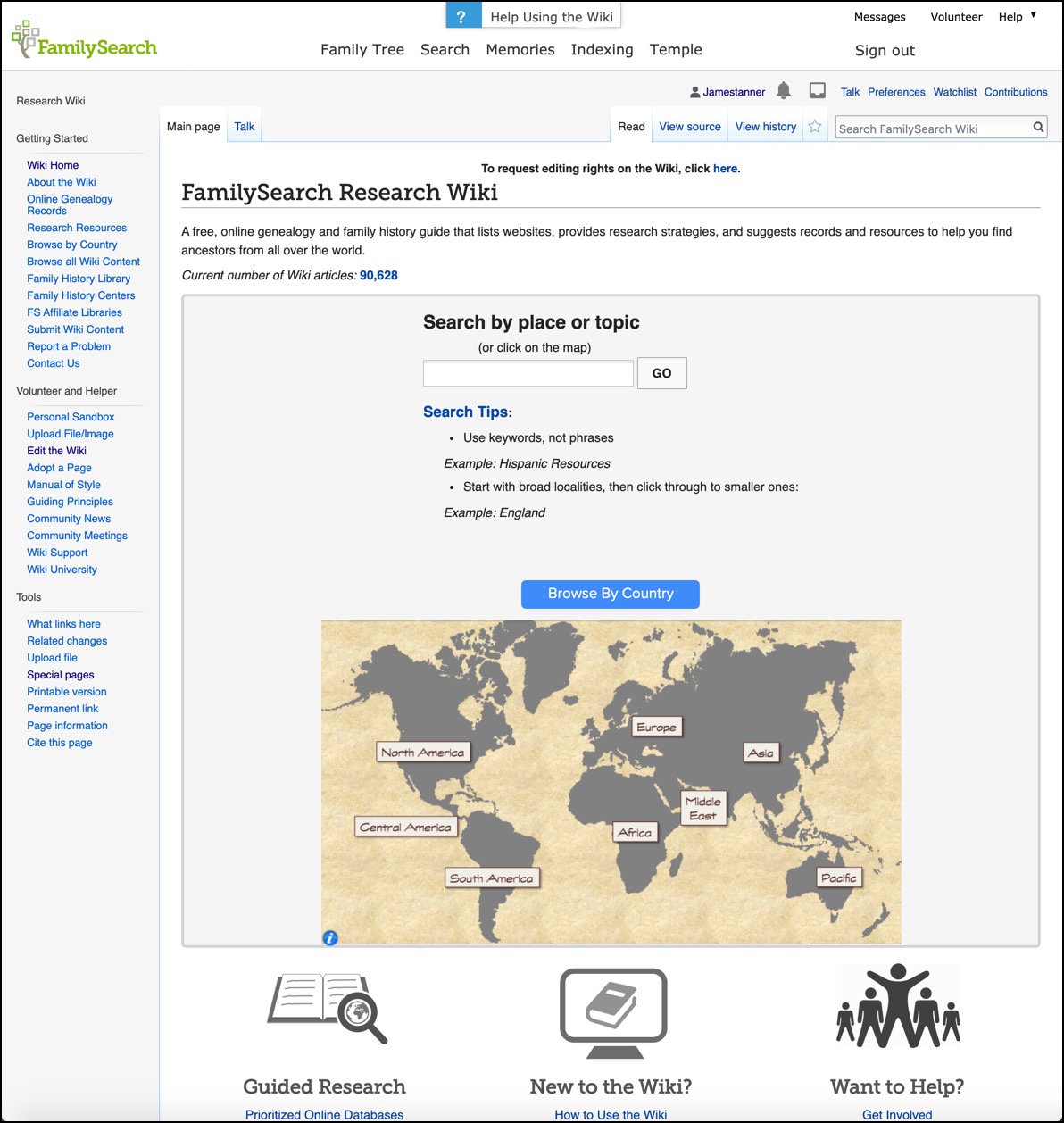 Rejoice, and be exceeding glad...: FamilySearch Research Wiki Publishes ...