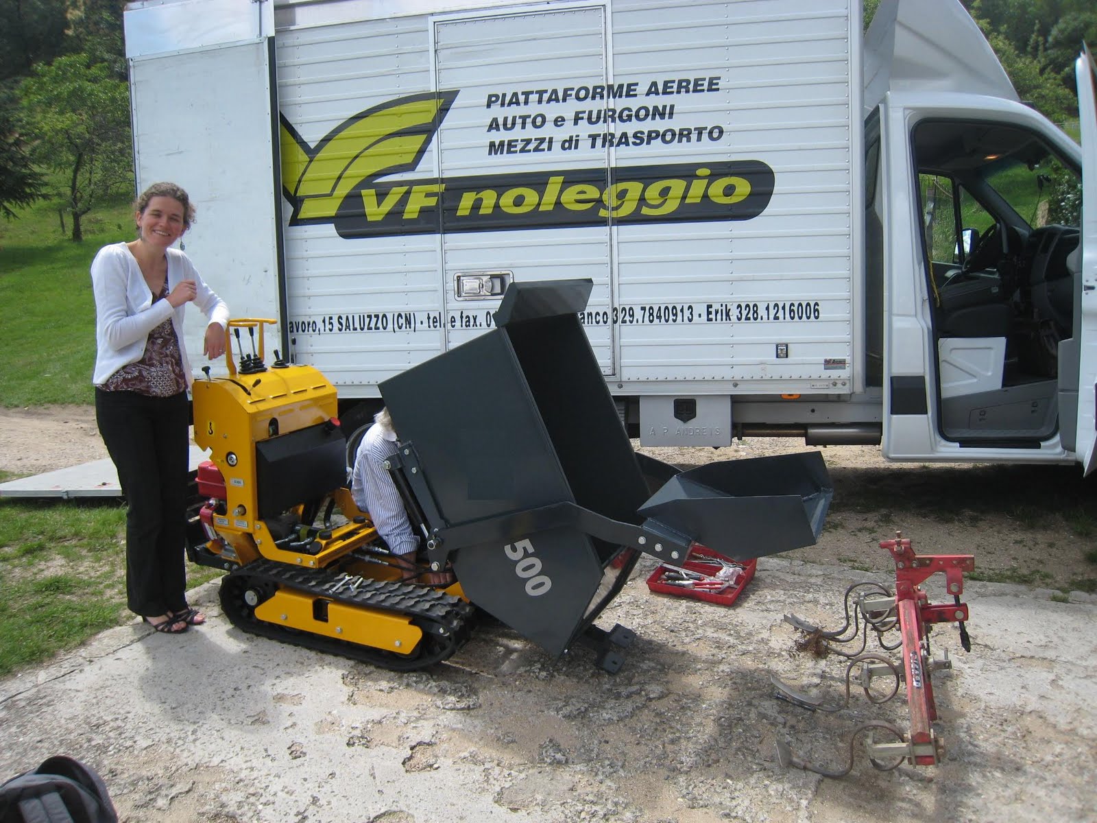 Le Clos du Pigeonnier: Essai chenillette : enfin quelque chose de sérieux