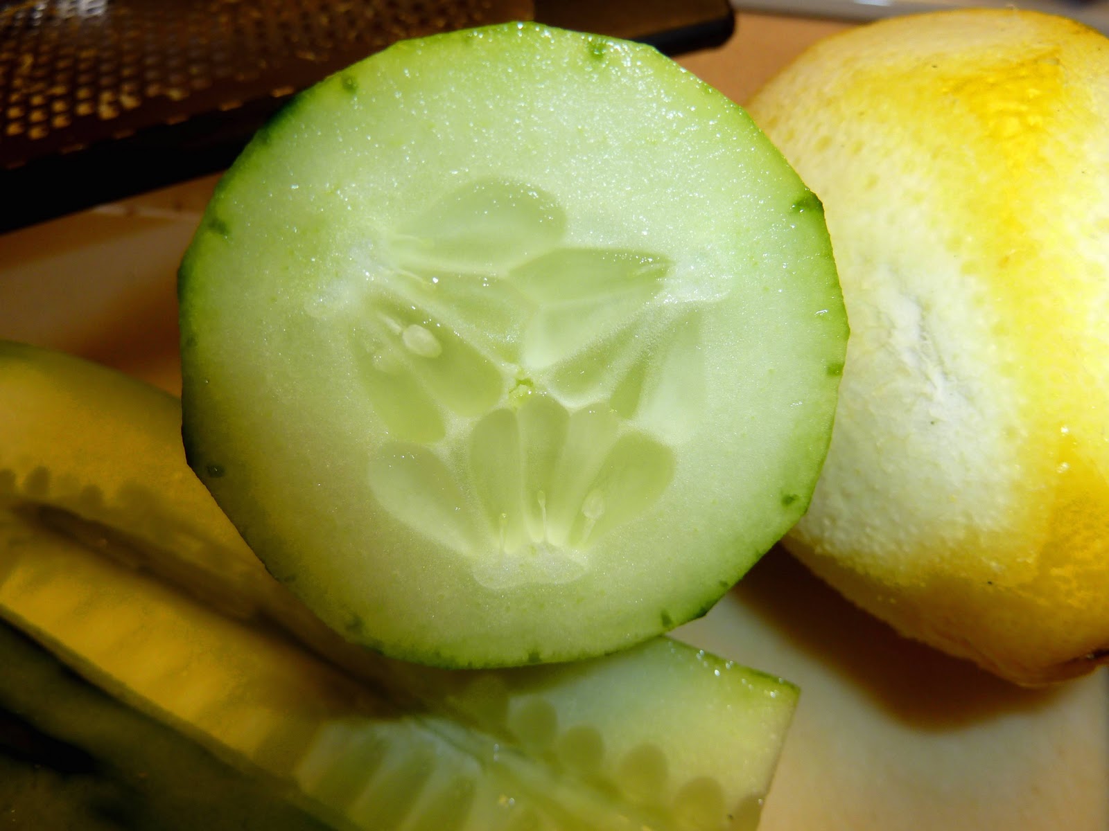 Dinner with Denise: Cucumber Yogurt Dip with Lemon and Parsley (Tzatziki)