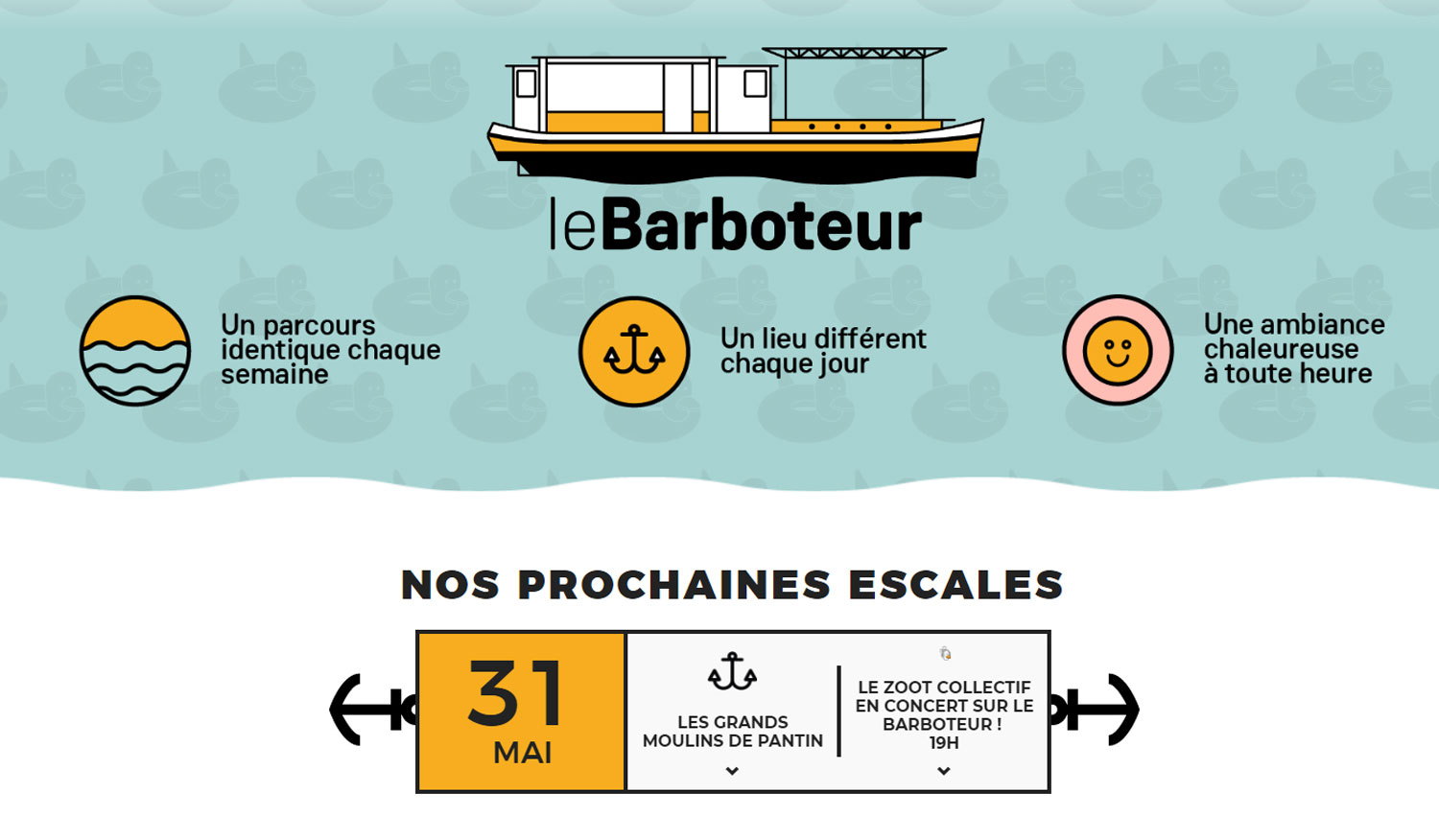Le Barboteur barbote...