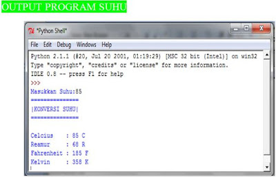 Python (konversi suhu dan Swap ) | INFO OKE