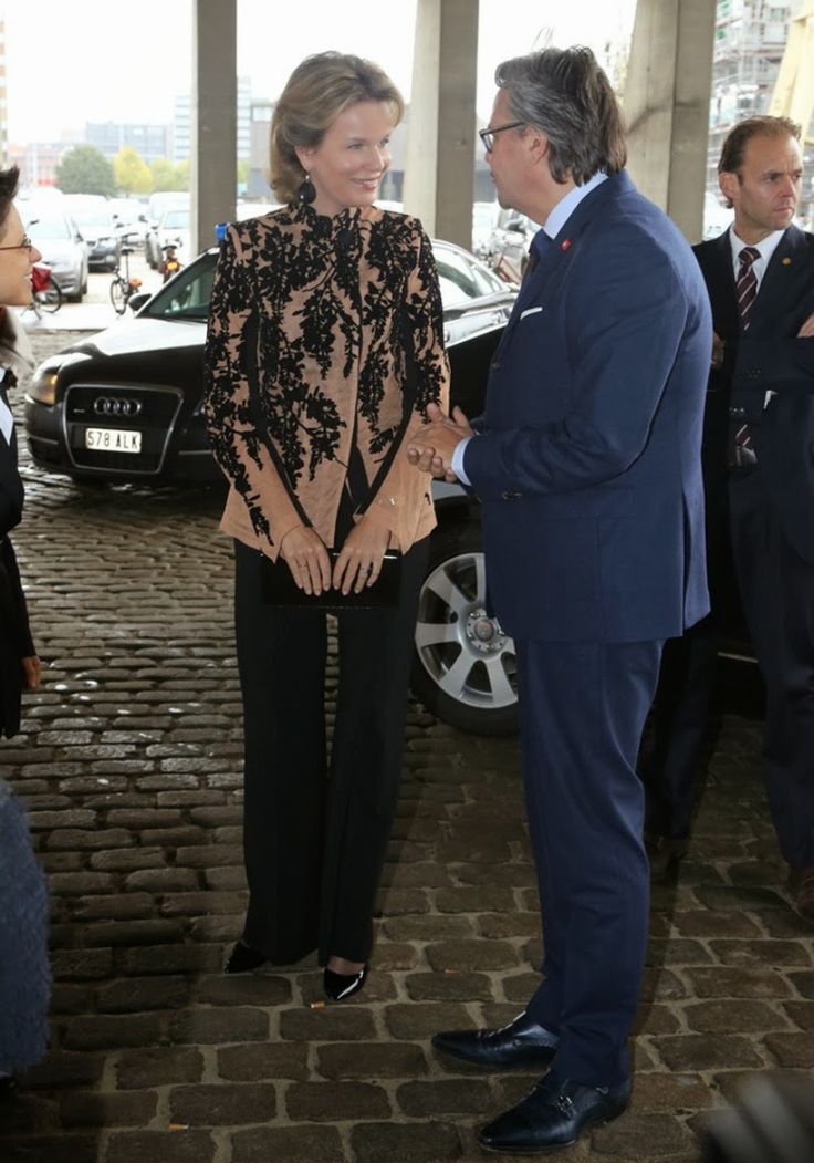 Queen Mathilde attends the Fashion Talks Get Inspired event