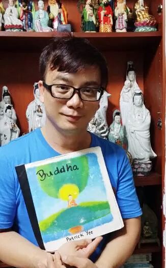 Patrick Yee Illustration: Buddha paintings