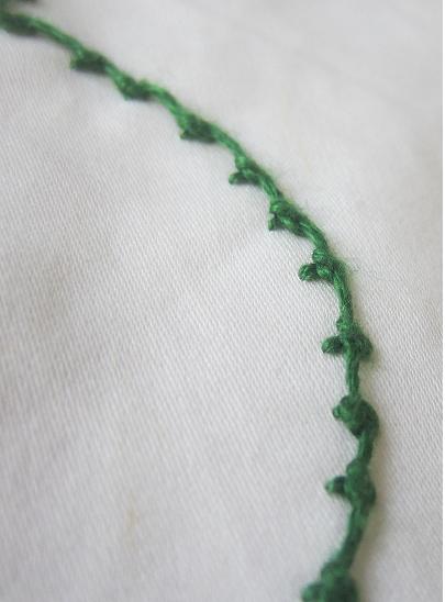 On the lookout for line stitches