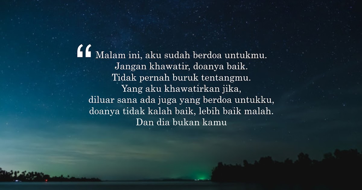 30 Kumpulan Puisi pendek terbaru april - Penikmat Rindu