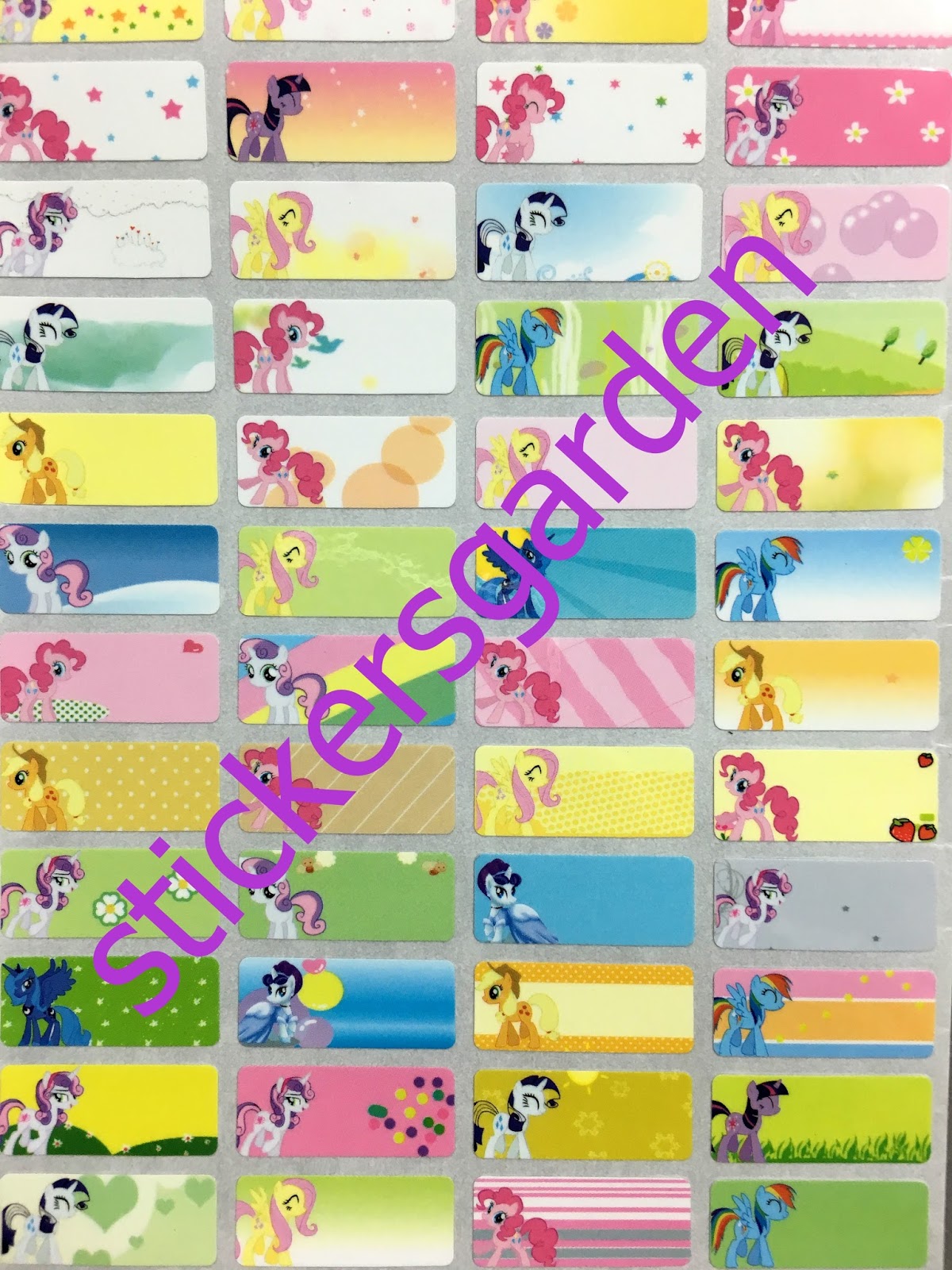 ~Stickers Garden~: New Arrivals for 22x9mm Name Stickers