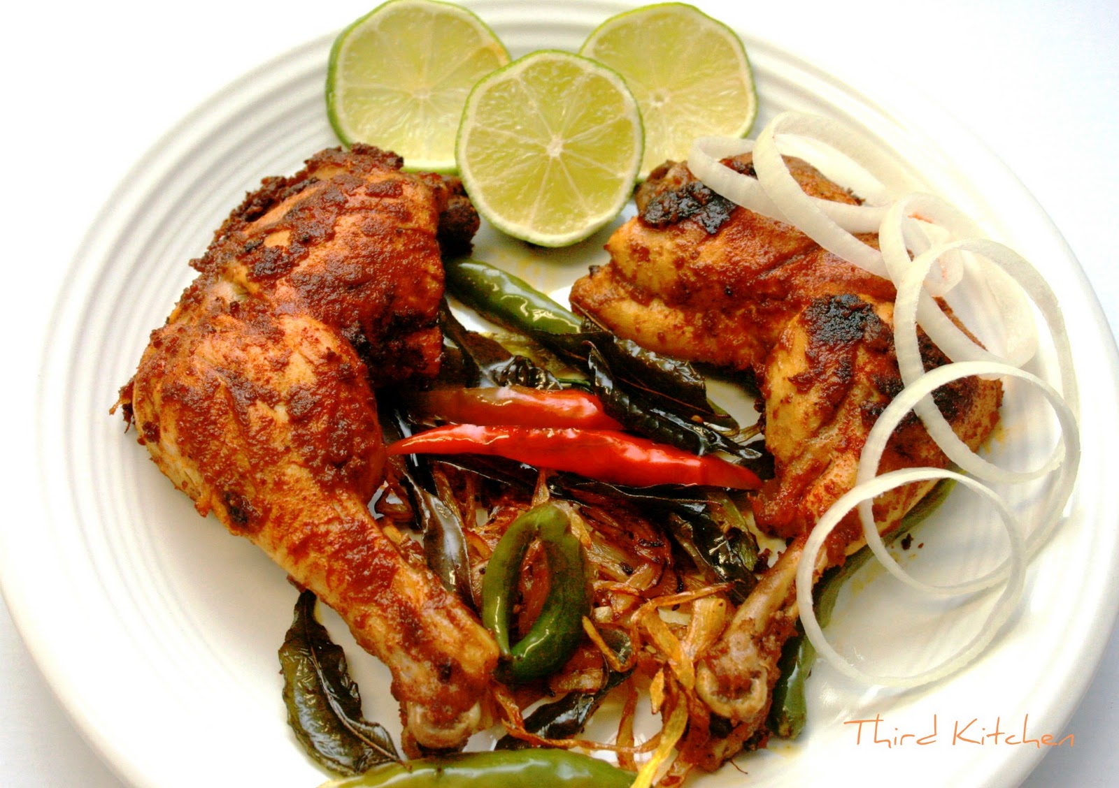 Third Kitchen: Chicken Fry...Thattukada style