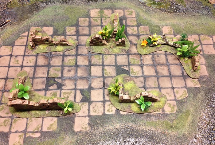 The Mandulian Chapel: Swamp Terrain - Simple Ruins