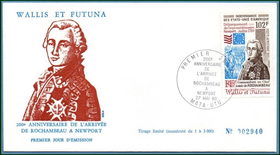 Napoléon Art et Philatélie: Rochambeau, Jean-Baptiste de (1725-1807)