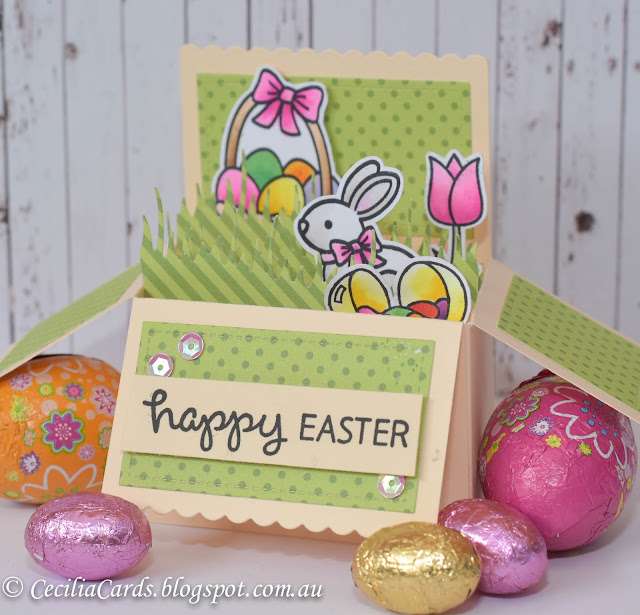 Cecilia's Cards: Easter Box Cards