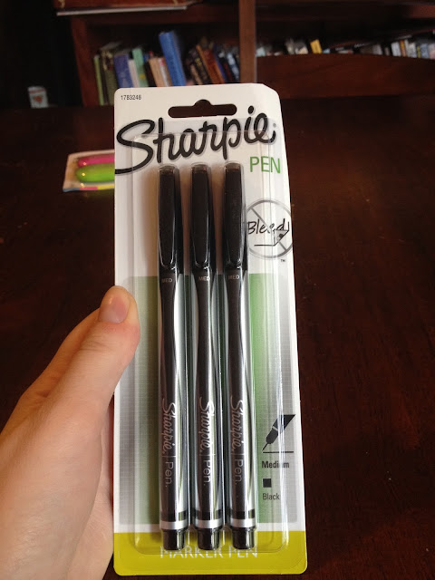 Target Art Supply Review: Sharpie Pen