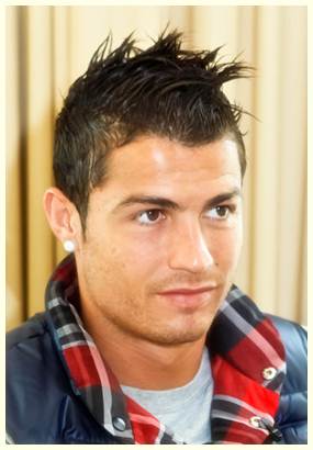 Model Rambut Cristiano Ronaldo dulu dan sekarang 2013