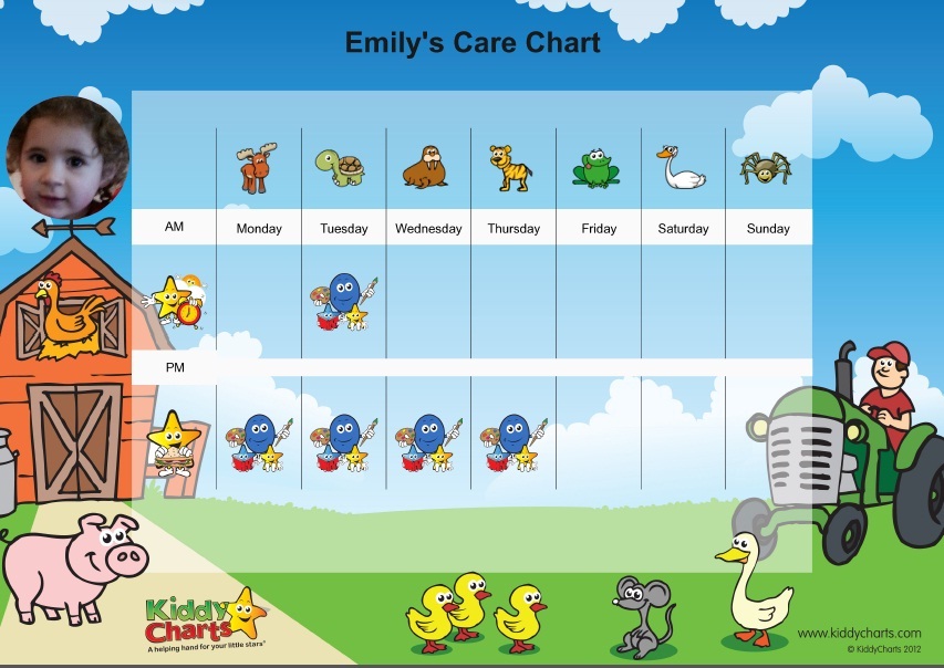 Personalised Kids Charts For Any Occasion - Kiddy Charts Review - Emmy ...