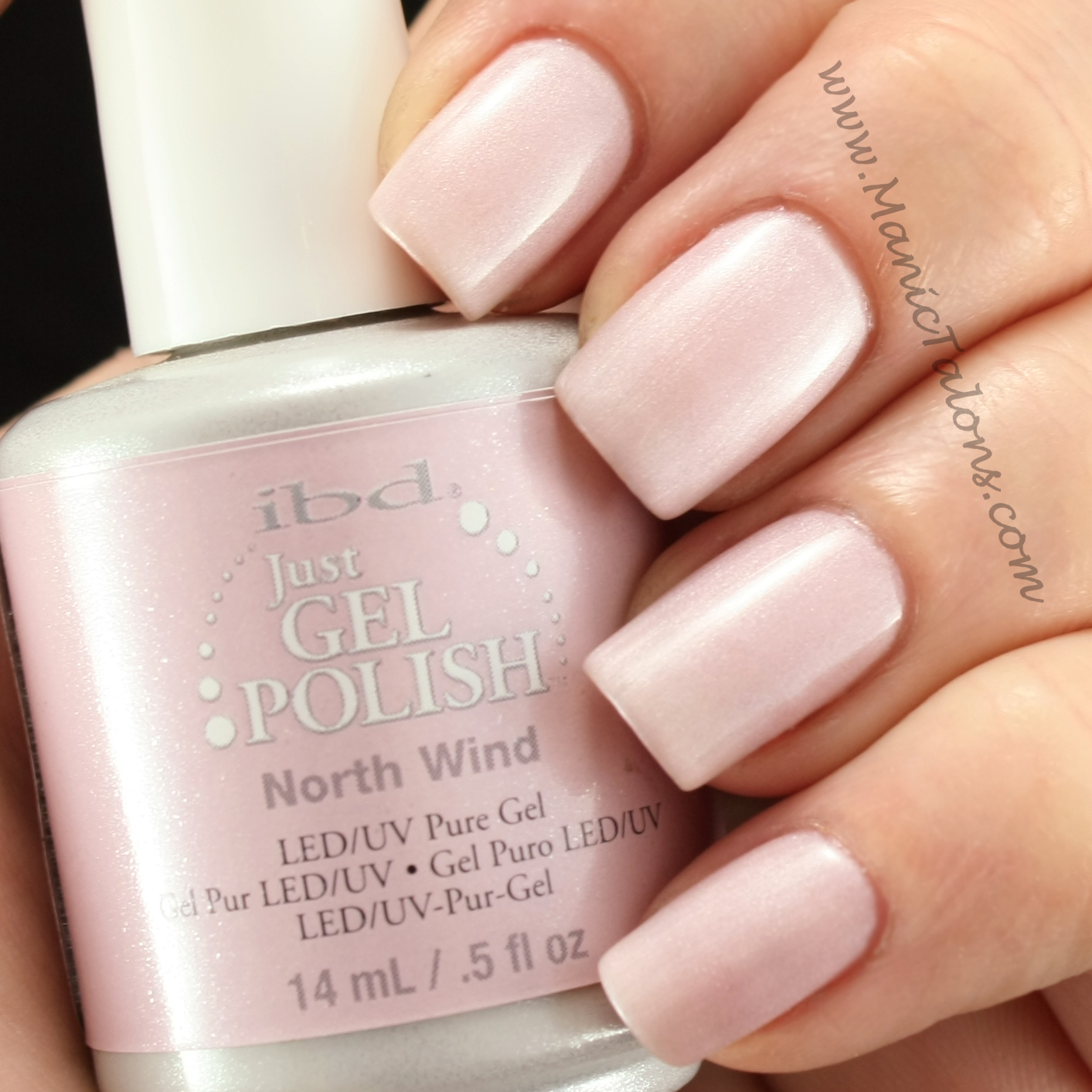 Manic Talons Nail Design: IBD Just Gel: Fancy Fingers, North Wind ...