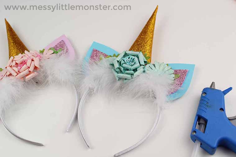 Unicorn Headband - a Fun Unicorn Craft for Kids - Messy Little Monster