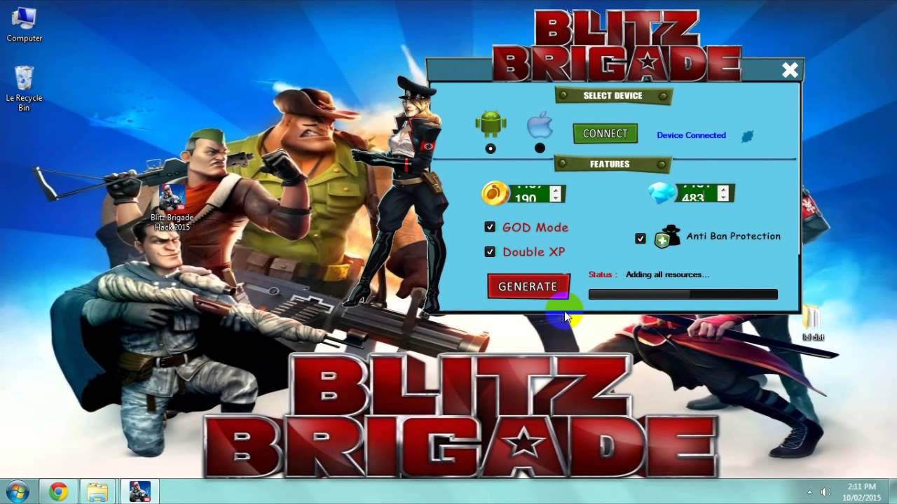what exactly is the foremost section of a blitz brigade identify? it's ...