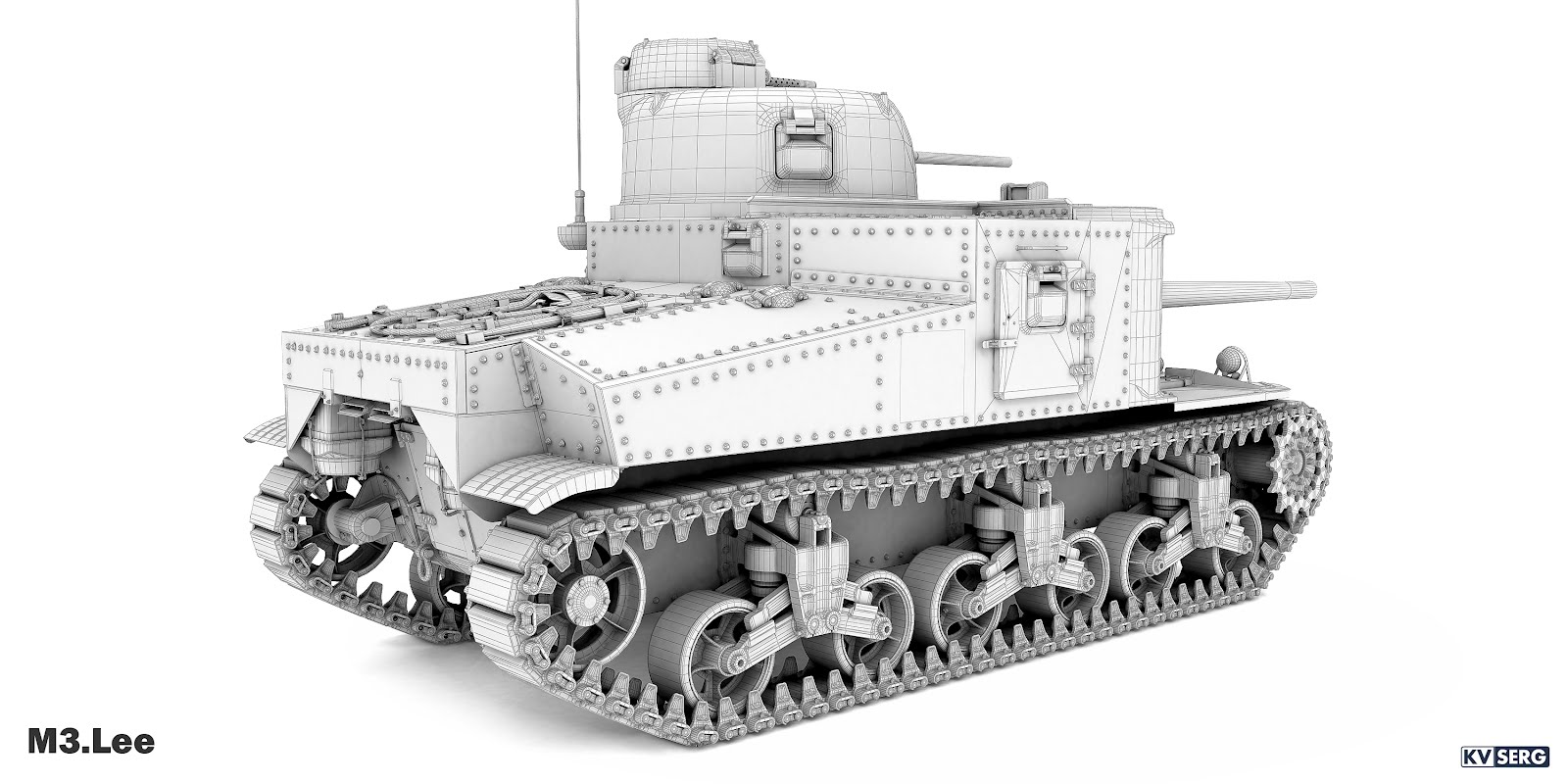 KVSERG ART: M3 Lee