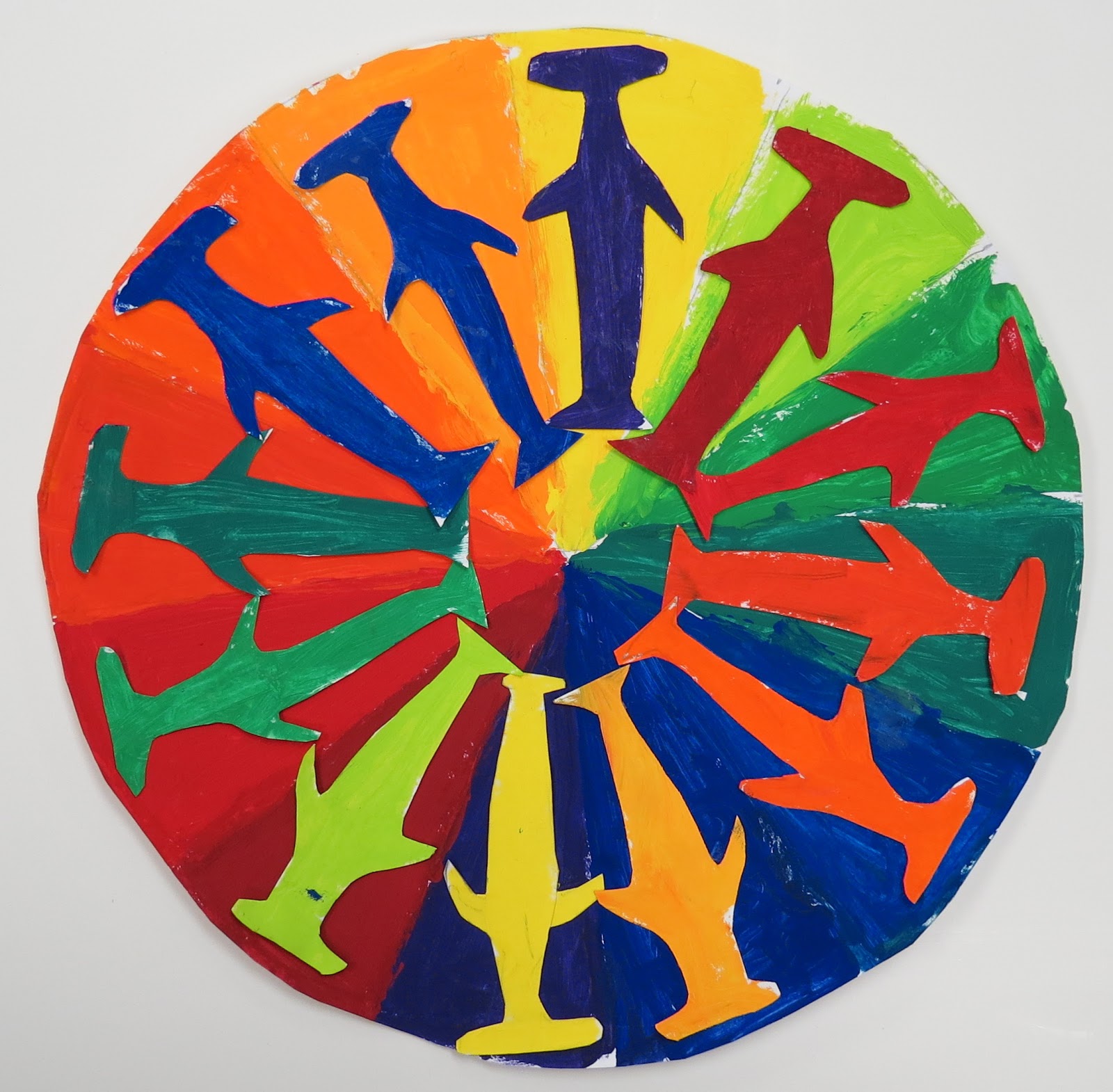 SINKING SPRINGS ART: COMPLEMENTARY COLOR WHEELS - 5th