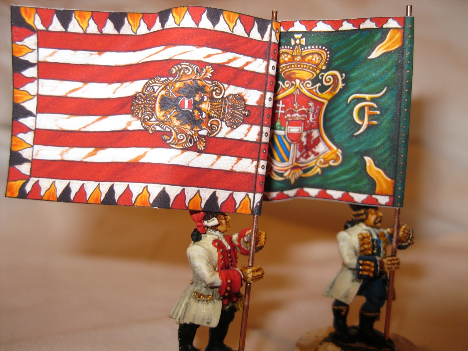 Der Alte Fritz Journal: Austrian Flags of the War of Austrian Succession