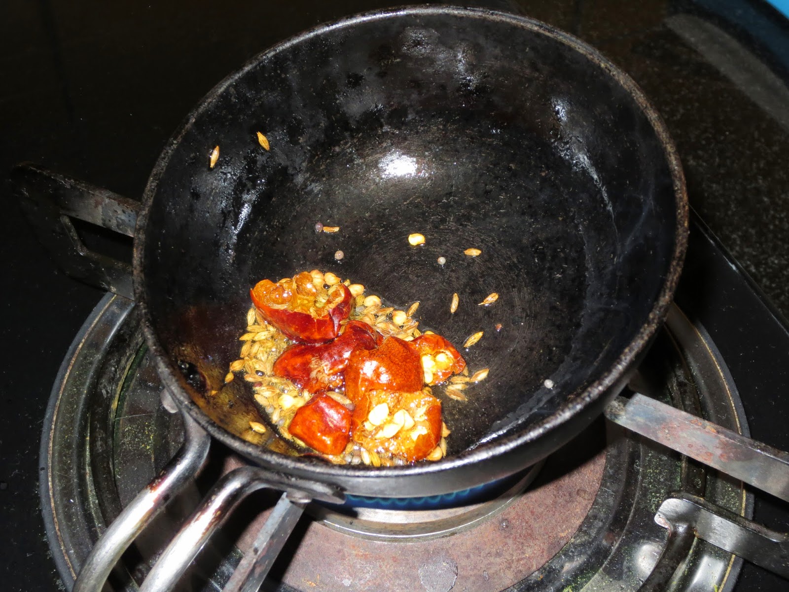 Split Val beans mixture / Hitakida avarekalu mixture ~ Enjoy cooking